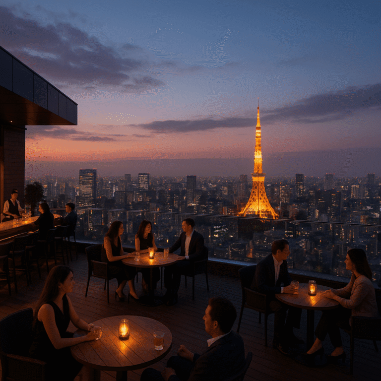 Best rooftop bars in Tokyo with amazing views - Real Tokyo